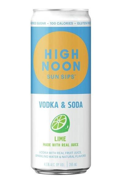 High Noon Lime 4pk - Surdyk's