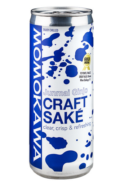 Momokawa Junmai Ginjo Craft Sake 250ml can - Surdyk's