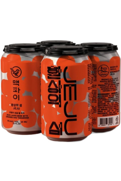Magpie Jeju Rice Lager 4pk 12oz cans - Surdyk's