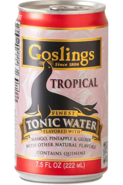 Goslings Finest Tropical Tonic Water 6pk 7.5oz cans - Surdyk's