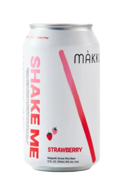 Makku Strawberry Makgeolli 4pk cans - Surdyk's