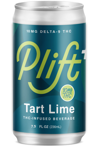 Plift Tart Lime 10mg THC 4pk 7.5oz cans - Surdyk's