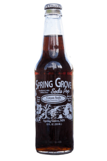 Spring Grove Cream Soda 4pk bottles - Surdyk's