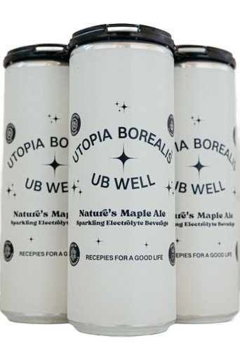 Utopia Borealis UB Soda Nature’s Maple Ale 4pk 12oz cans - Surdyk's