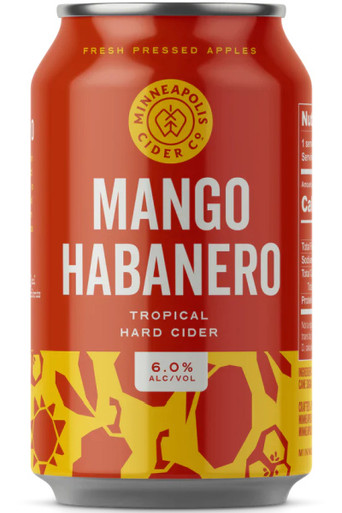 Minneapolis Cider Co. Mango Habanero Tropical Cider 6pk 12oz cans ...