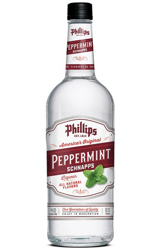 Phillips Peppermint Schnapps 80 proof L