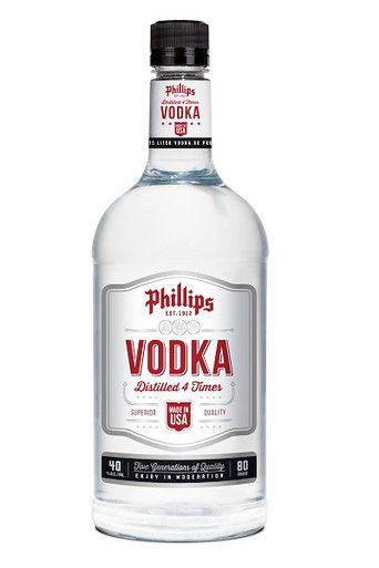 Phillips 80 Proof Vodka 1.75 L