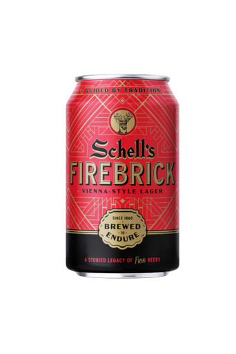 Schell's Firebrick Amber Lager 12 pack bottles