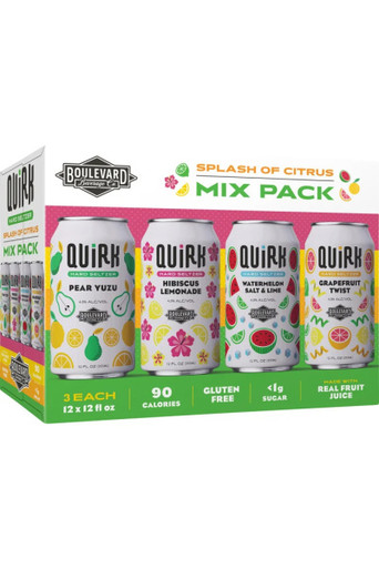 Boulevard Quirk Splash of Citrus Mix 12pk cans - Surdyk's