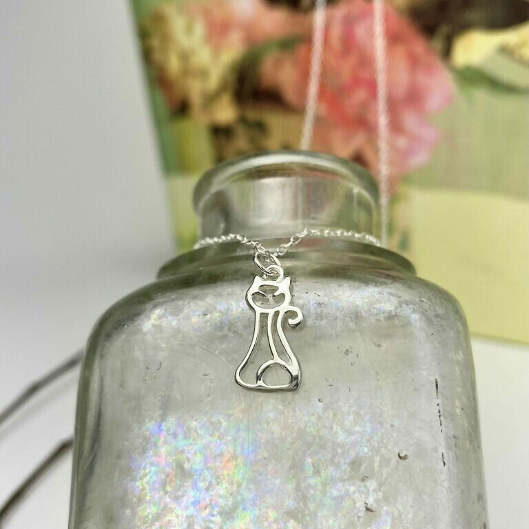 Fat Cat - Sterling Silver