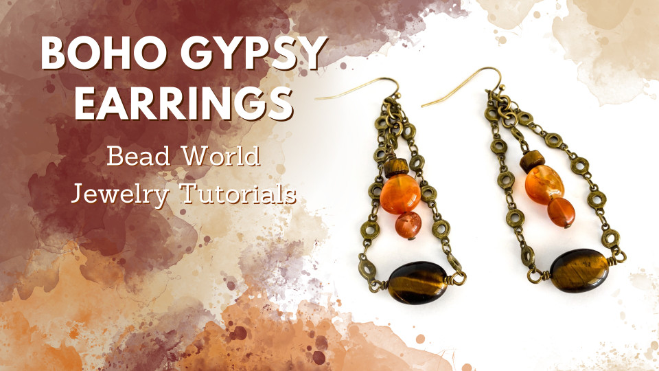 “Boho Gypsy Earrings” - Bead World