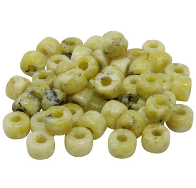 Forte Bead - Lemon Turquoise Jasper - Sold Individually - Bead World