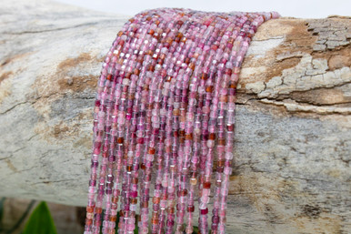 Rainbow Spinel Polished 2mm Faceted Cube