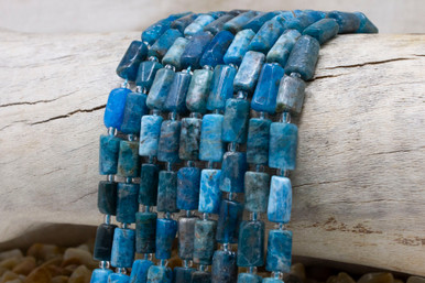 Apatite Polished 8-9x11-12mm Irregular Cuboid