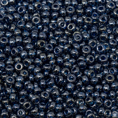 Size 8 Czech Seed Beads -- 1013 Montana Luster
