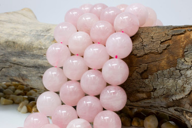 Rose Quartz Polished 20mm Round