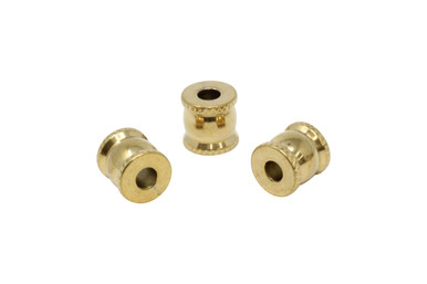 Gold Plated Stainless Steel 10mm Column Bead - Bead World