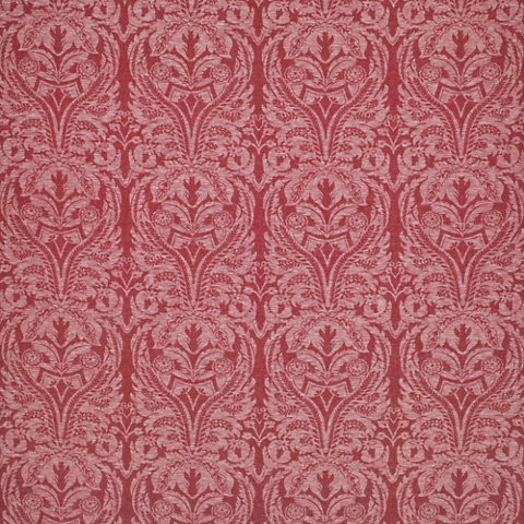 Ralph Lauren Fabric Standish Damask Rouge 2 1/8 Yards - My Fabric ...