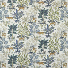 Carole Fabric Tiger Hunt Frost - My Fabric Connection