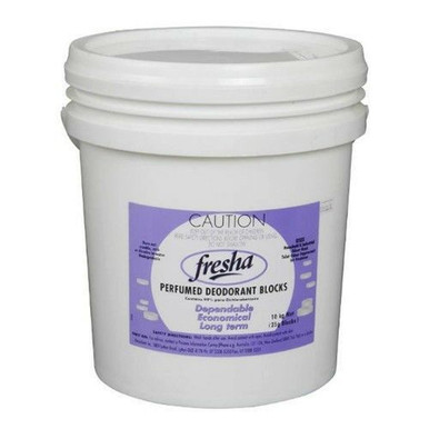 Urinal Deodorant Blocks - FRESHA Perfumed 100g - Unwrapped - 10kg ...