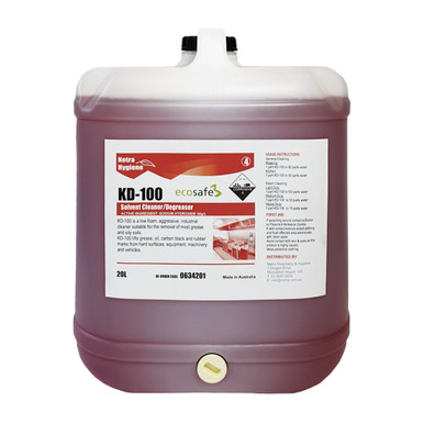 KD-100 - Heavy Duty Cleaner Kitchen Degreaser 20L - Netra Hospitality ...