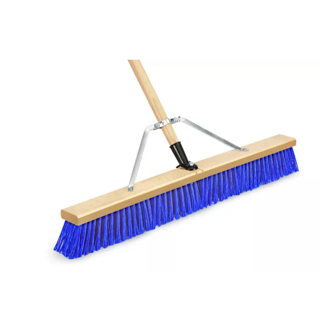 29" Blue Soft Broom Head - Floorguard Products, Inc.