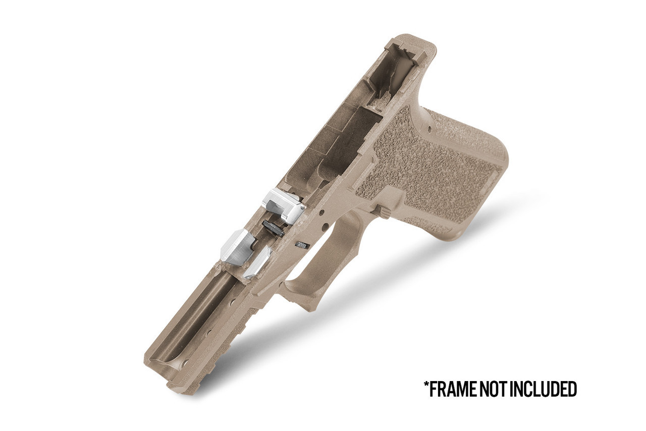 Polymer80 Split Front Rail - 80% Compact Frames | Tactical Machining