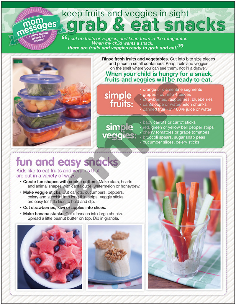 Family - Healthy Habits - Page 2 - Nutrition Matters