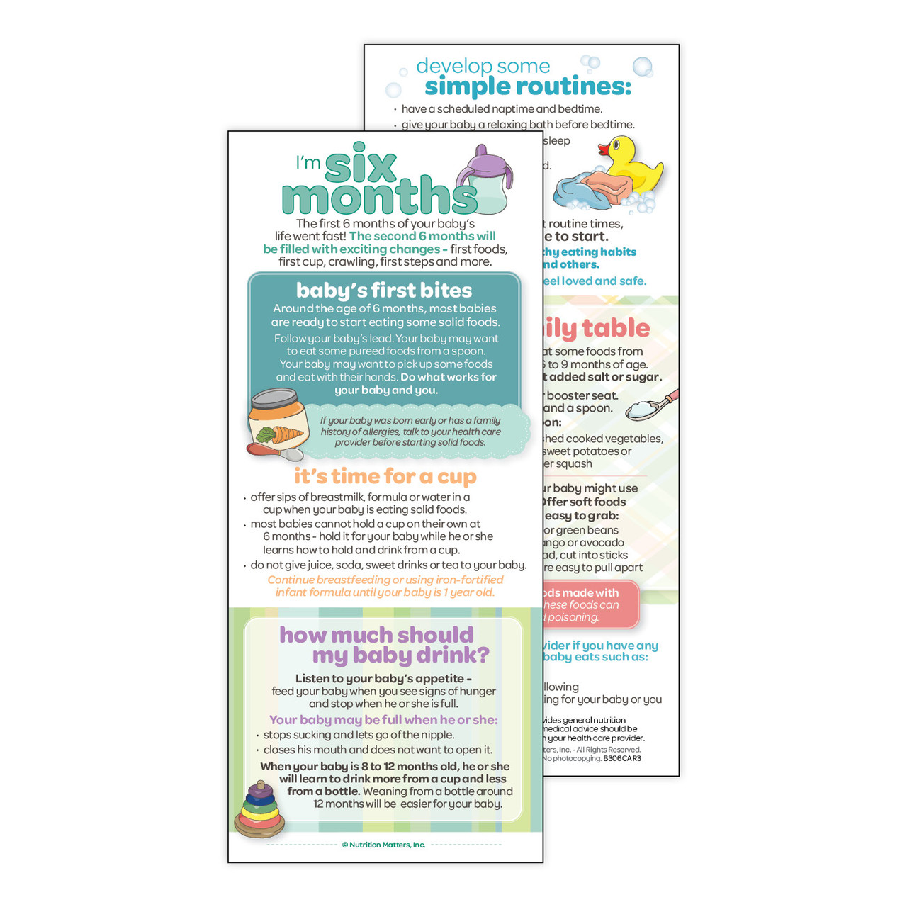 I'm Six Months - Nutrition Matters