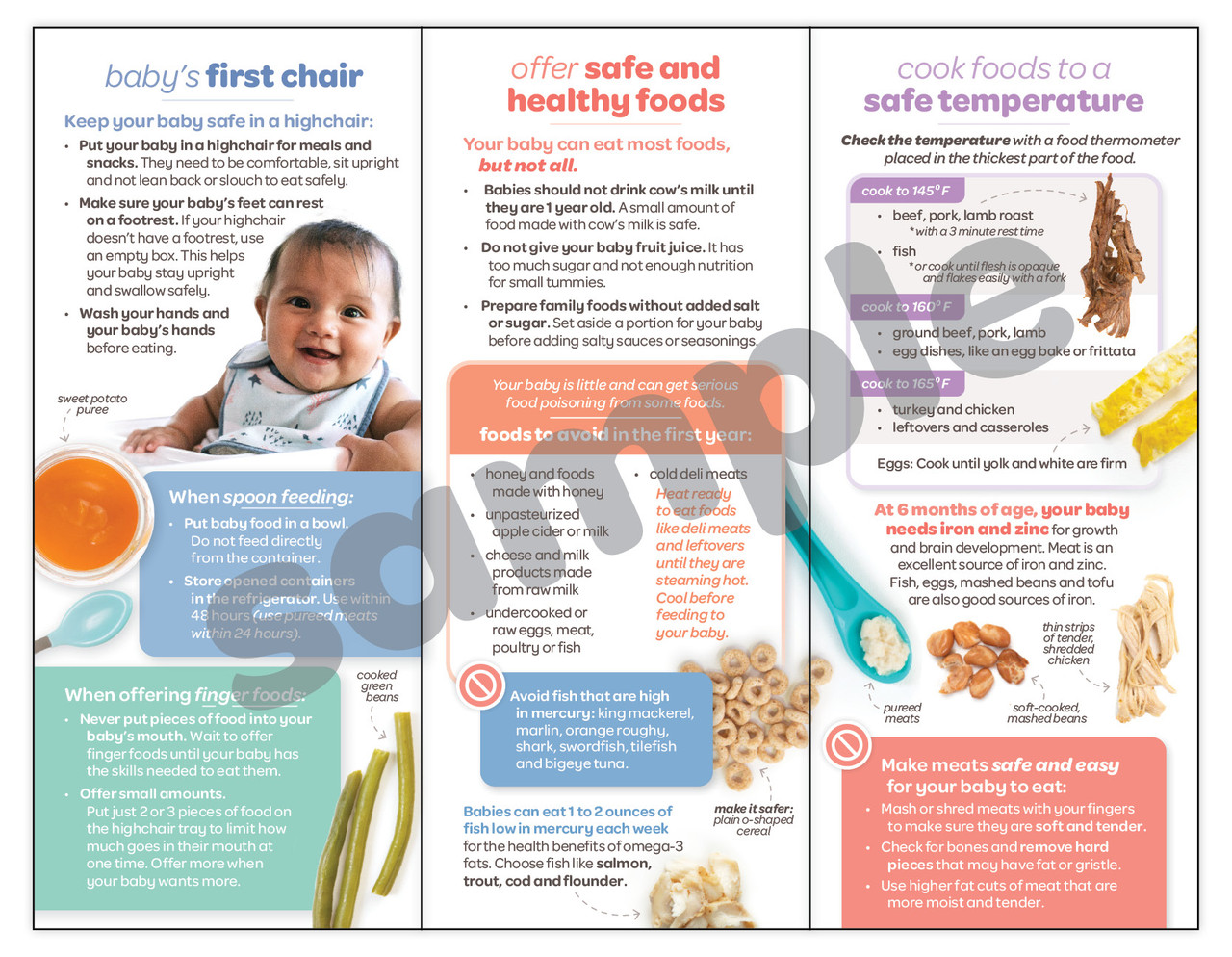 Start Solids Safely Brochure (Ready to Eat Series) - Nutrition Matters