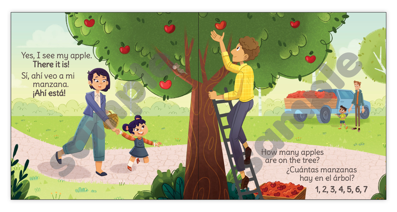 Where's My Apple? Large-Format Bi-Lingual Children's Book - Nutrition ...