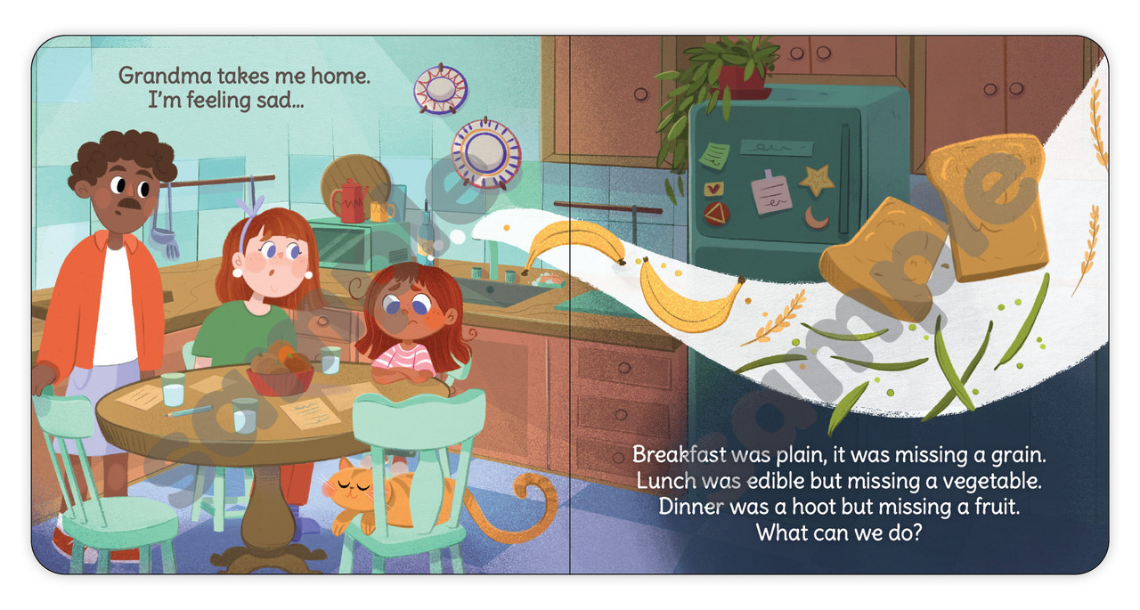 Building My Plate Children's Book - Nutrition Matters