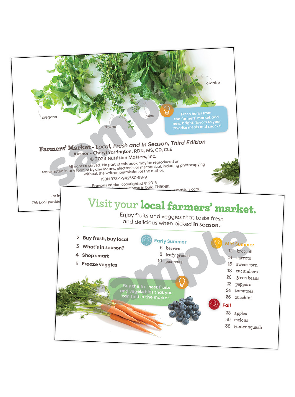 Kids in the Market Booklet - Nutrition Matters