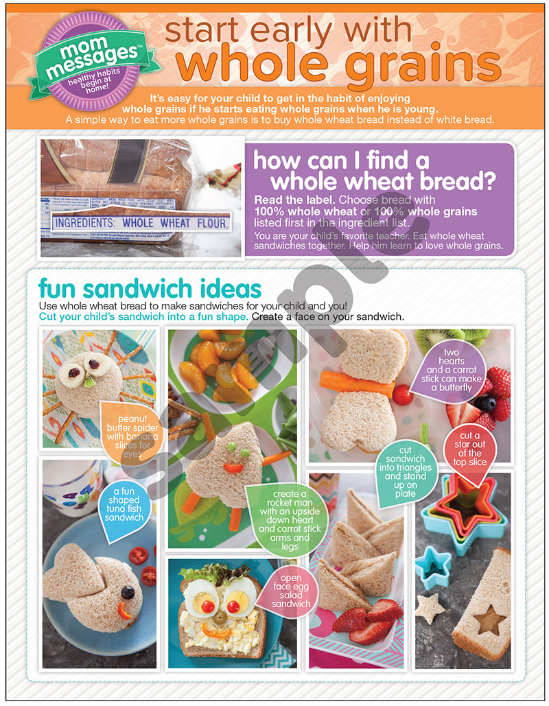 Easy Whole Grains booklet - Nutrition Matters