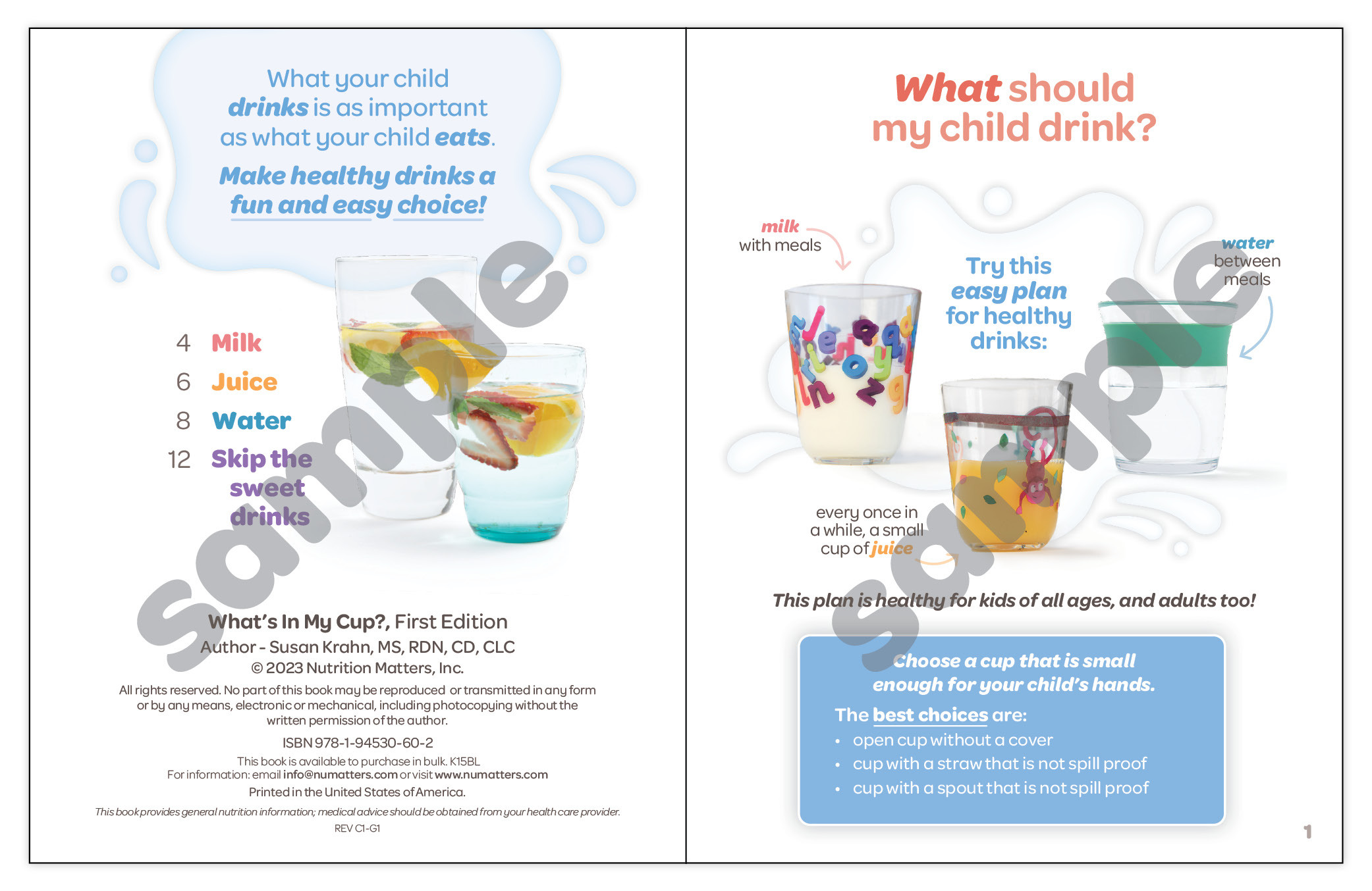 Learning to Use the Toilet Brochure - Nutrition Matters