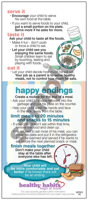 Mealtime Routines - Nutrition Matters