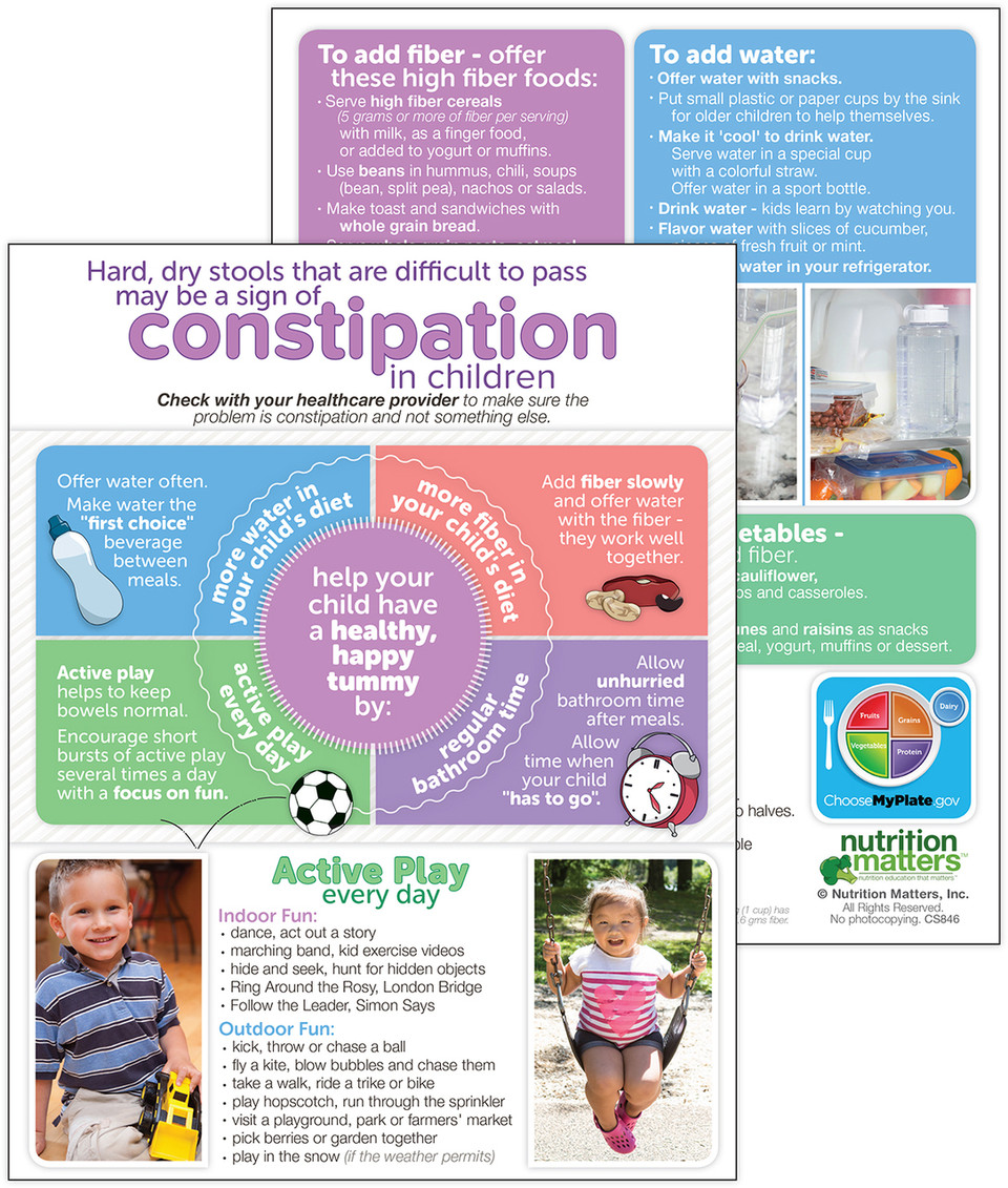 Constipation in Children - Nutrition Matters