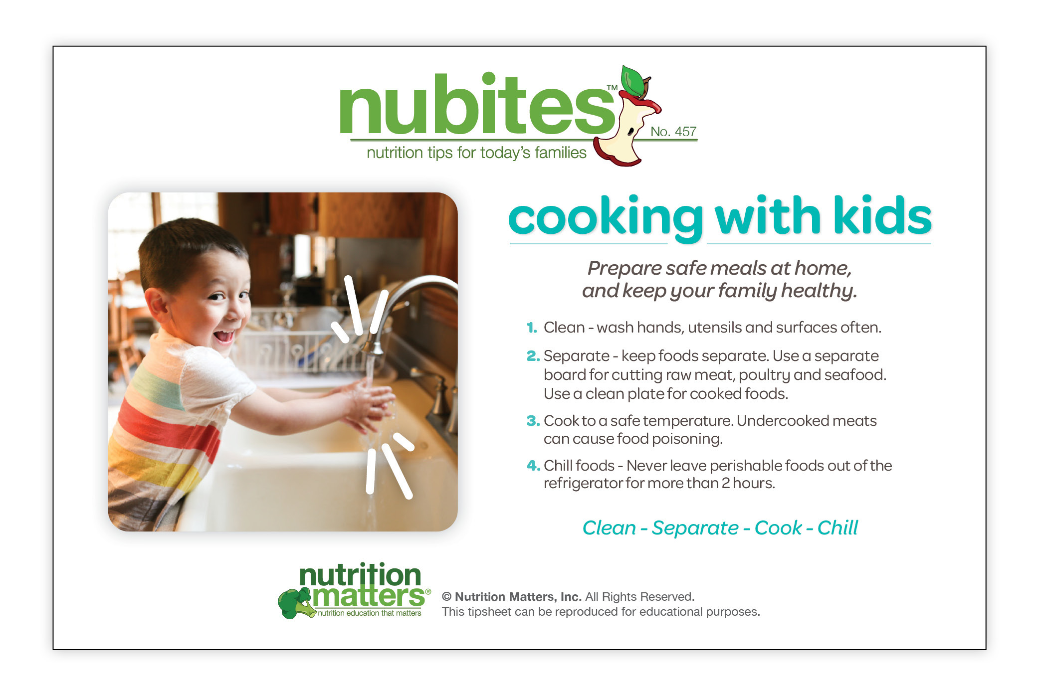 NuBites™ Tipsheets