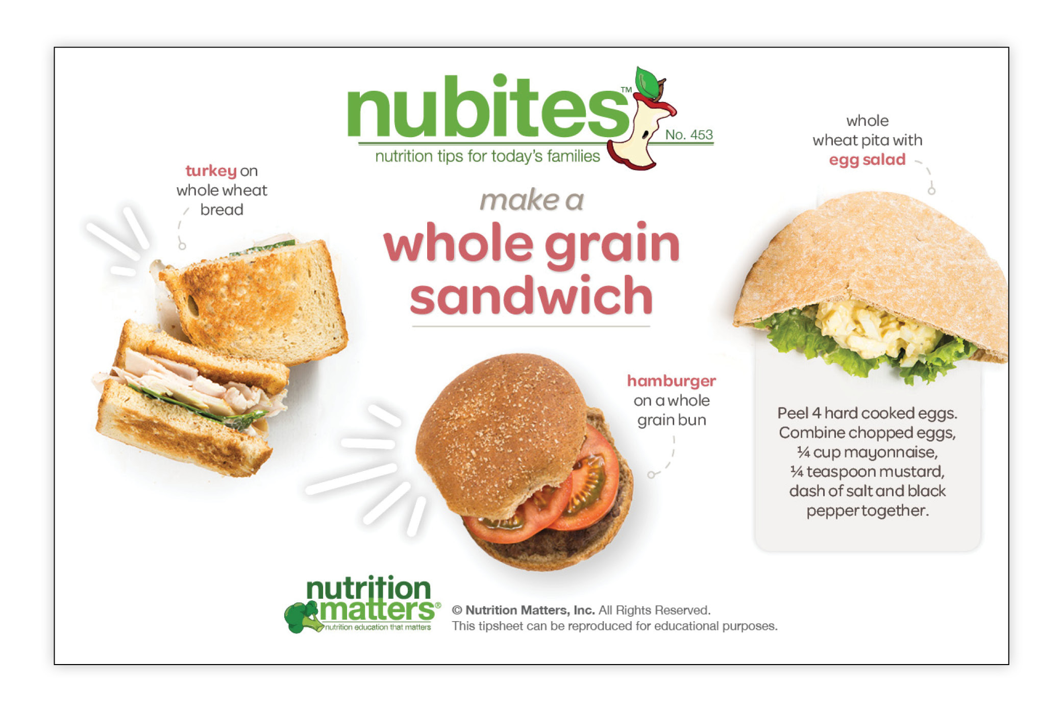 NuBites™ Tipsheets