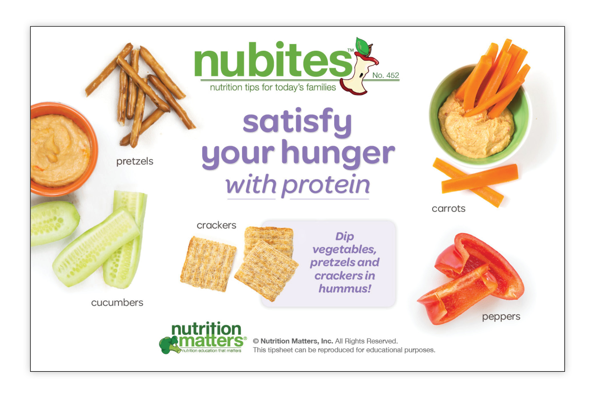 NuBites™ Tipsheets