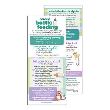 Paced Bottle Feeding - Nutrition Matters