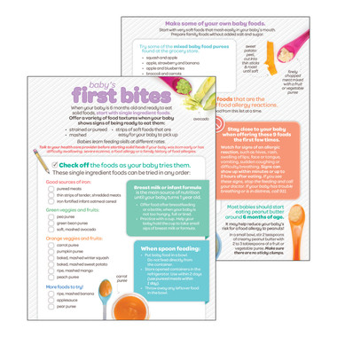 Baby's First Bites - Nutrition Matters