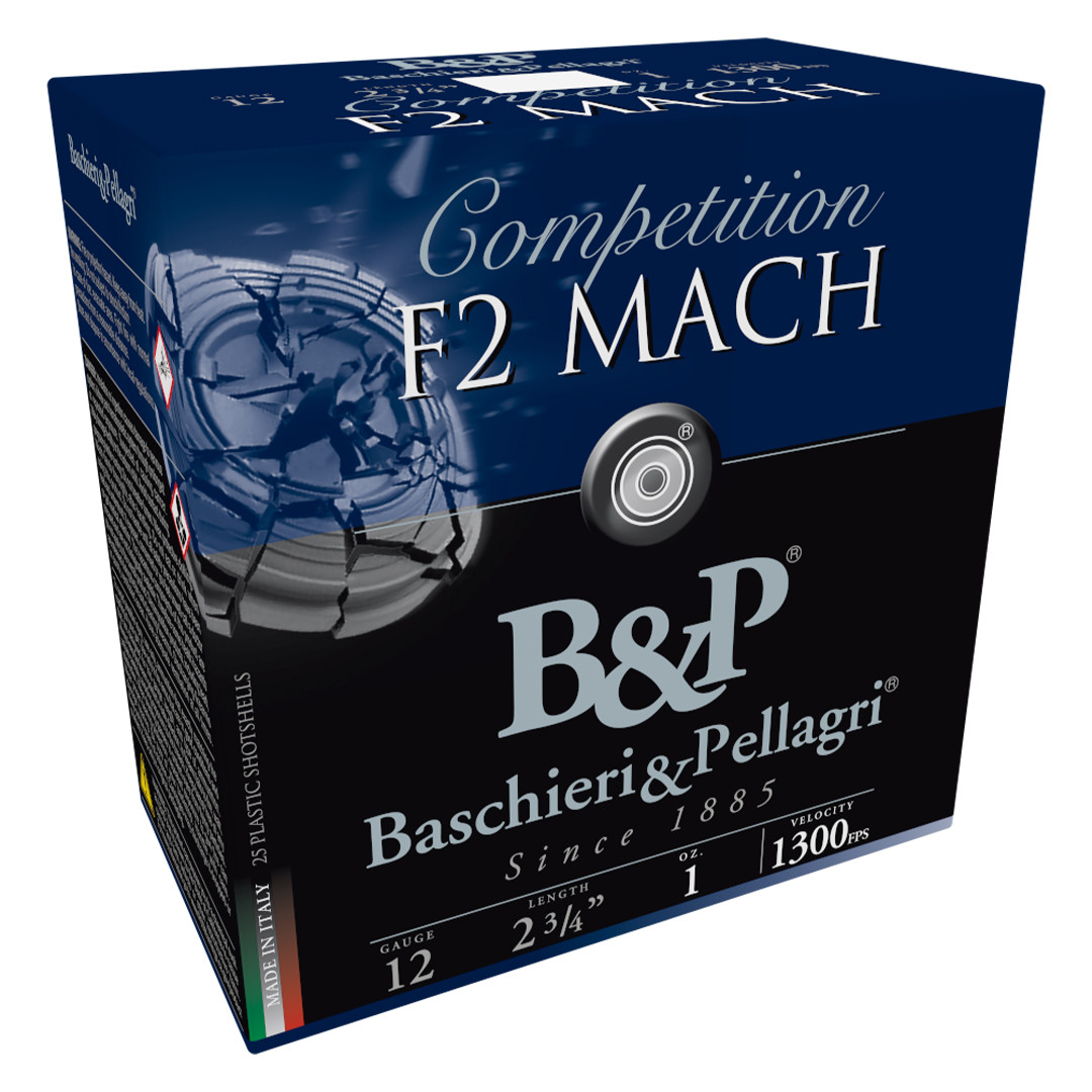 Baschieri & Pellagri 12GA F2 Mach 2 3/4" 1oz #7.5 Shot 12B1F2H755986 ...