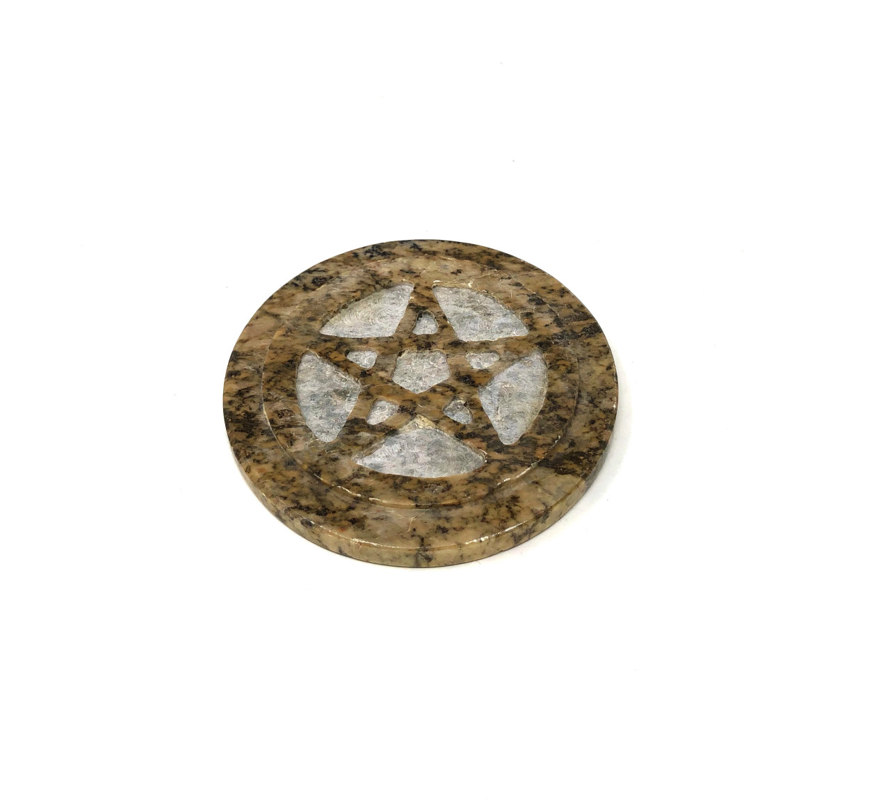 Altar Tile, Soapstone, Pentagram