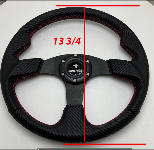 Carbon Fiber Steering Wheel / Race & Sport - Carbon Fiber
