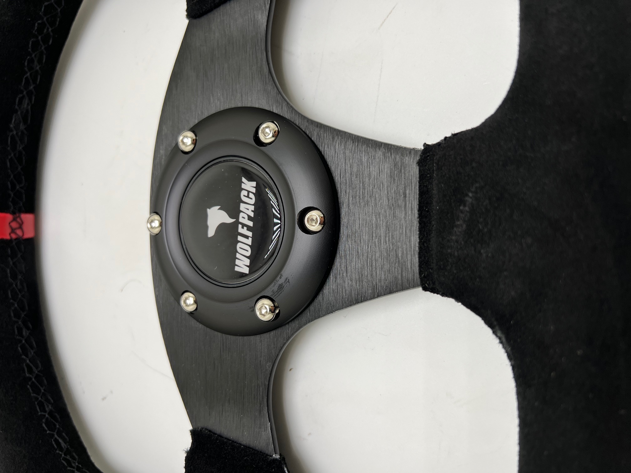 D Ring Suede Steering wheel, SXS Offroad, Race Drift