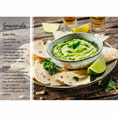 PVCPGAUCAMOLE PVC Placemat - Guacamole - Bali Trading Wholesale