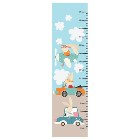 PVCHC6 PVC Height Chart - Rabbits - Bali Trading Wholesale
