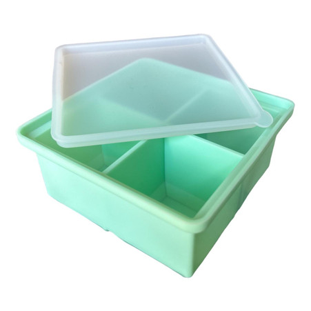 5005B Mint 4 Cube Ice Tray - Large Cube - Bali Trading Wholesale