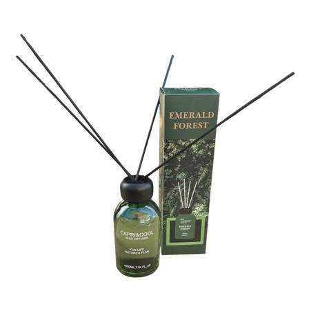 RD71445D Emerald Forest Reed Diffuser - Blue Bell - Bali Trading Wholesale